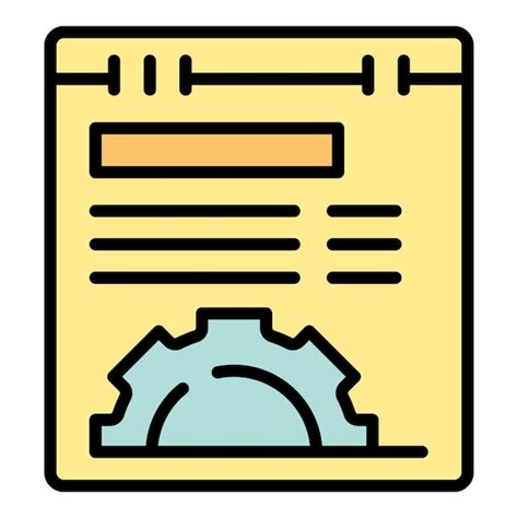 Premium Vector Web Workflow Icon Outline Vector Work Project Computer