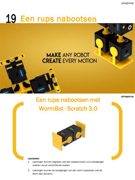 19 Een Rups Nabootsen Met Worm Bot Pdf