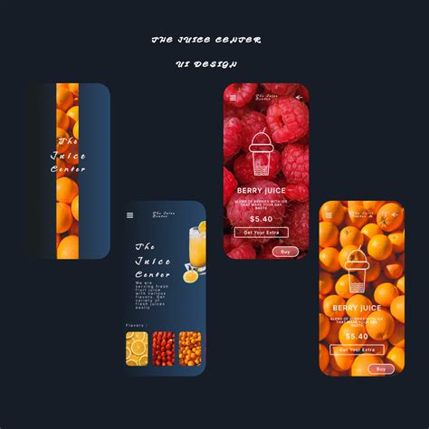 Fruit Mobile Ui Figma