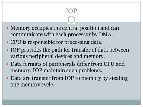input output organization