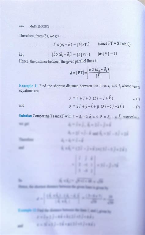 SOLUTION D Geometry Distance Between Two Parallel Lines Studypool