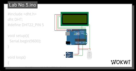 Lab No 5 Ino Wokwi ESP32 STM32 Arduino Simulator