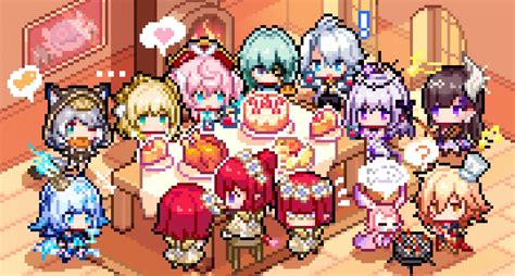 Hui Xue Aglaea Honkai Star Rail Anaxa Honkai Star Rail