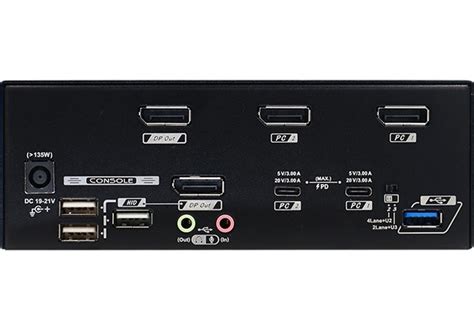 Enhance Your Workflow With Rextron USB C KVM Switch Docking Station For 2 Monitors And 2