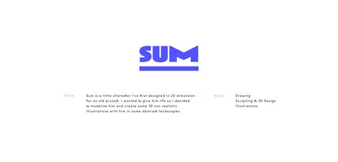 SUM Character Design Exploration On Behance