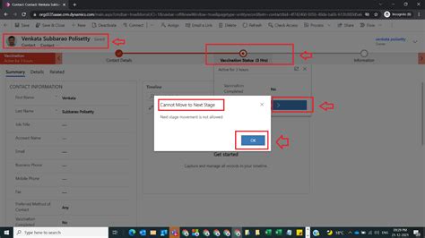 Restrict Manual Movement Of Stages Using JavaScript In BPF