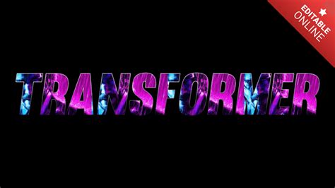 Transformer Text Effect Generator Textstudio Transformer Text Effect Generator Textstudio