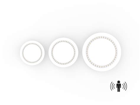 16 Inch 25w Indoor Motion Sensor Ceiling Light Fixture Upshine Lighting