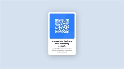 Frontend Mentor Responsive Qr Code Page Using Figma To Design And
