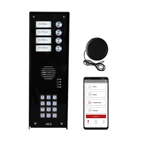Aes Cellcom Prime7 Ibk4 4 Button 4g Gsm Intercom