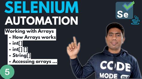 Working With Arrays In Java Selenium With Java Karthik Kk Posted On