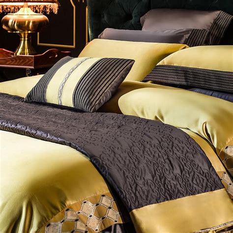 Amarilla Embroidery Egyptian Cotton Bedding Set