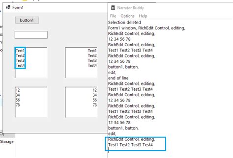 Accessibility Narrator Cannot Announce The Content In Richtextbox · Issue 3455 · Dotnet