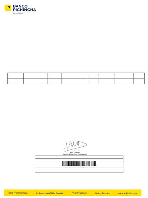 Certificado Bancario Pdf