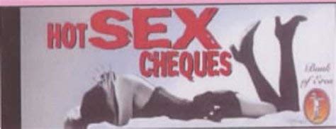 Hot Sex Cheques Cheque Book S Amazon Co Uk Books
