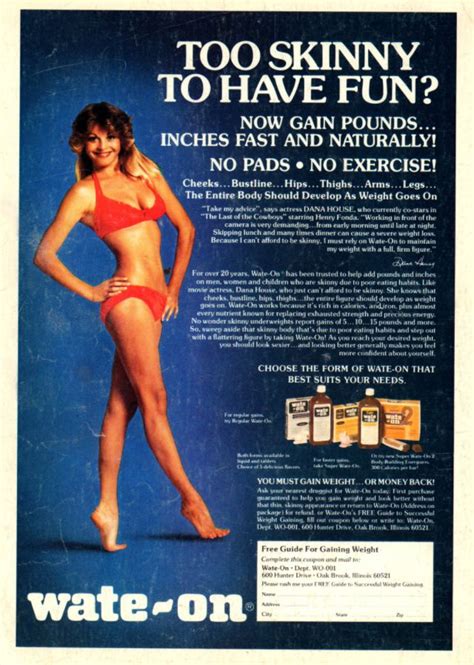 Dont Be Skinny” Vintage Weight Gain Ads For Women ~ Vintage Everyday