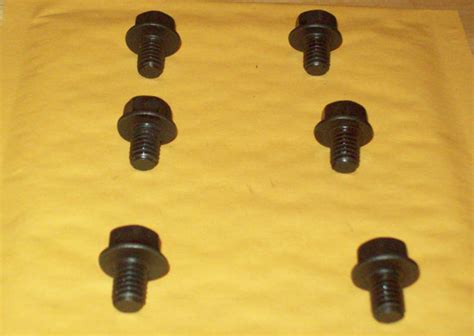 Chevy 400 Transmission Standard Torque Converter Bolts Set Of 6 Bolts