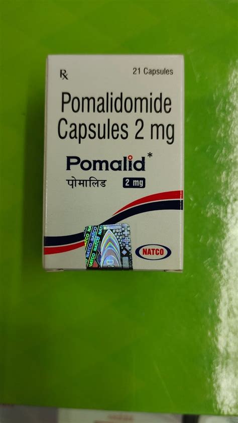 2mg Pomalidomide Capsule Natco 21 Capsules At Rs 6600bottle In