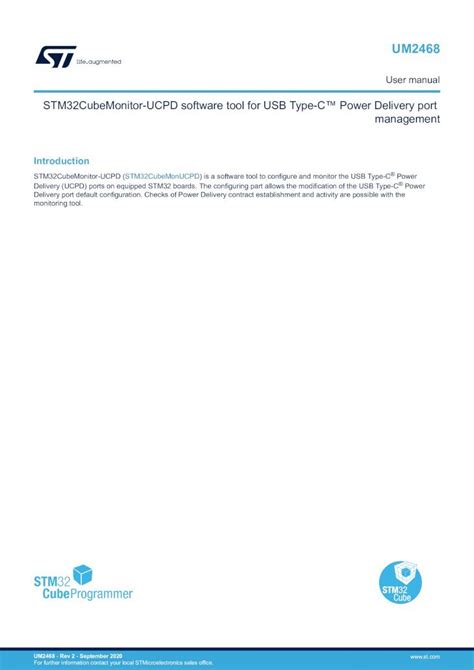 pdf stm32cubemonitor ucpd software tool for usb type c power