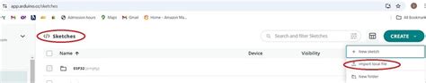 Error Importing A Sketch Zip File To Arduino Cloud Web Editor Cloud Editor Arduino Forum