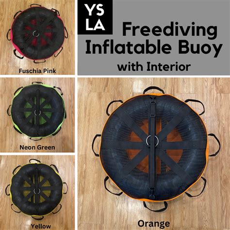 Baleen Inflatable Scuba Diving Freediving Training Buoy Float Surface