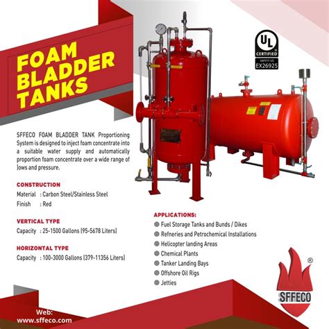 Sffeco On Linkedin Sffeco Foam Proportioning Unit Bladder Tank Is A Versatile And Reliable…