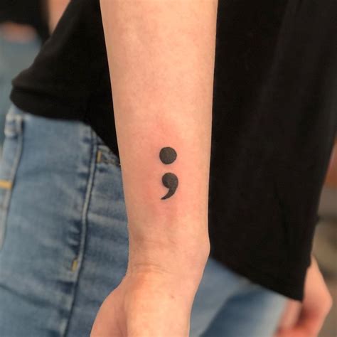 what does a semicolon tattoo mean symbolism and everything you need to know saved tattoo