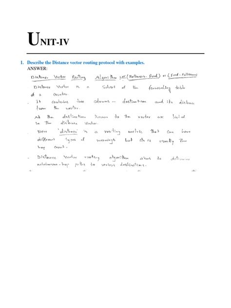 Unit 4 Pdf Routing Telecommunications