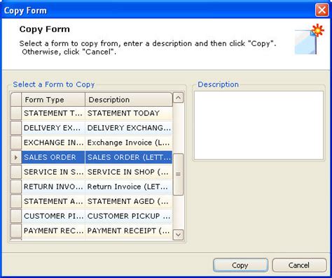 Copying And Deleting Forms