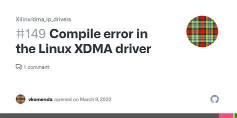 Compile Error In The Linux XDMA Driver Issue Xilinx Dma Ip Drivers GitHub