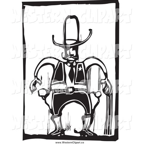 Western Clipart Black And White Free Download On Clipartmag