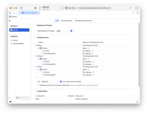 添加 iOS App Clip target Flutter 中文文档 Flutter 中文开发者网站 Flutter