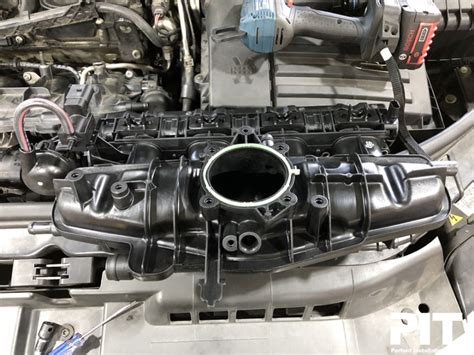 아우디 A3 흡기매니폴드 교체 흡기클리닝 플랩 파손에 의한 진공 대량 누설 엔진부조 증상 개선 일산수입차정비 전문 Pit오토모빌 네이버 블로그