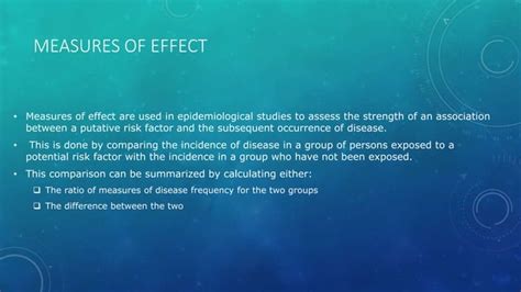 Epidemiological Measurespptx