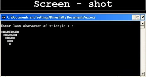 C Programming Computer Ms Excel Square Triangle2