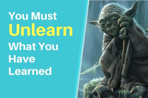 Ls 001 You Must Unlearn What You Have Learned Lean Smarts