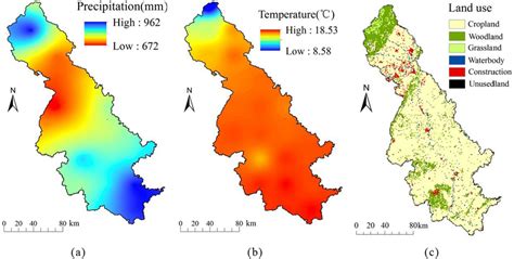 Climate Conditions And Land Use Of Tuojiang River Watershed In2017 Download Scientific Diagram