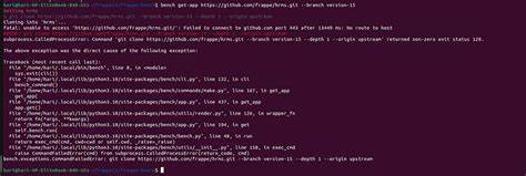 Not Able To Install App HRMS Frappe HR Frappe Forum