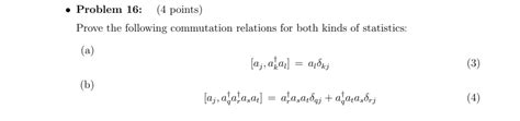 Solved Problem Points Prove The Following Chegg