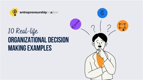 16 Real Life Organizational Decision Making Examples
