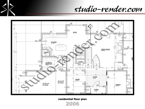 Studio Render Com CAD Drafting