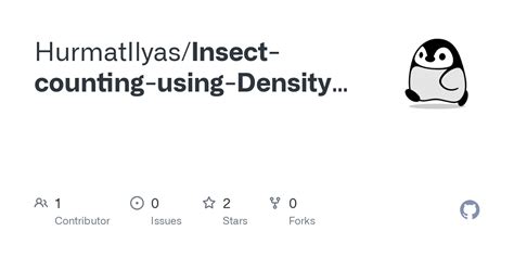 Github Hurmatilyasinsect Counting Using Density Map Based Estimation