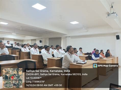 Sri Sathya Sai University For Human Excellence Five Day Faculty