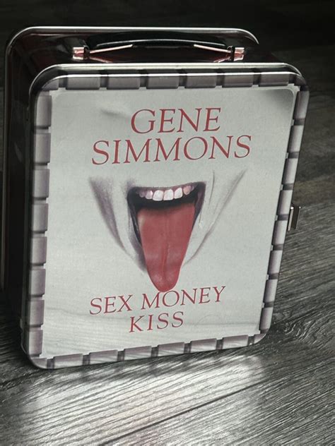 Kiss Lunchbox Empty Gene Simmons Sex Money Kiss Vintage Kiss Memorabilia Rock City Collectibles