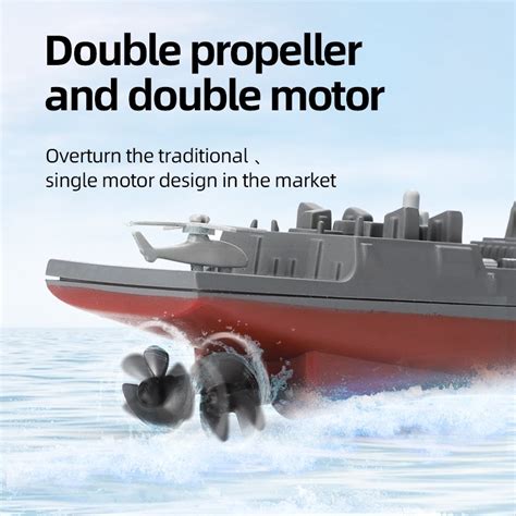 Mofun 803 24g Remote Control Warship Simulation Ship 803b