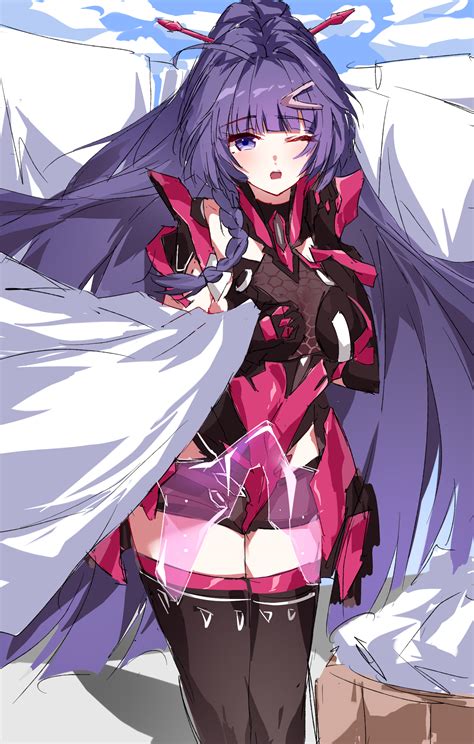 Raiden Mei And Raiden Mei Honkai And More Drawn By Evzeva Danbooru