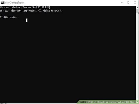 3 Ways To Reset Sa Password In Sql Server Wikihow