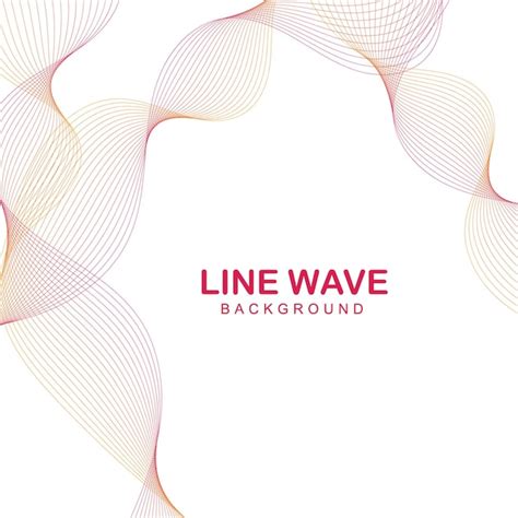 Premium Vector Vector Minimalist Simple Background With Wavy Lines