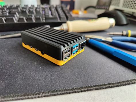 Raspberry Pi Case Hidden GPIO Mm Fan By R St Download Free STL Model Printables Com