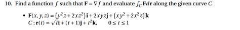 Solved Find A Function F Such That Chegg